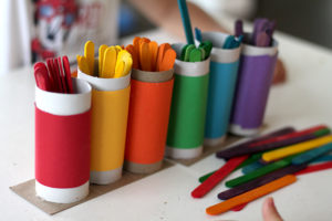 Color Sorting with Popsicle Sticks - Homeschool Homestead