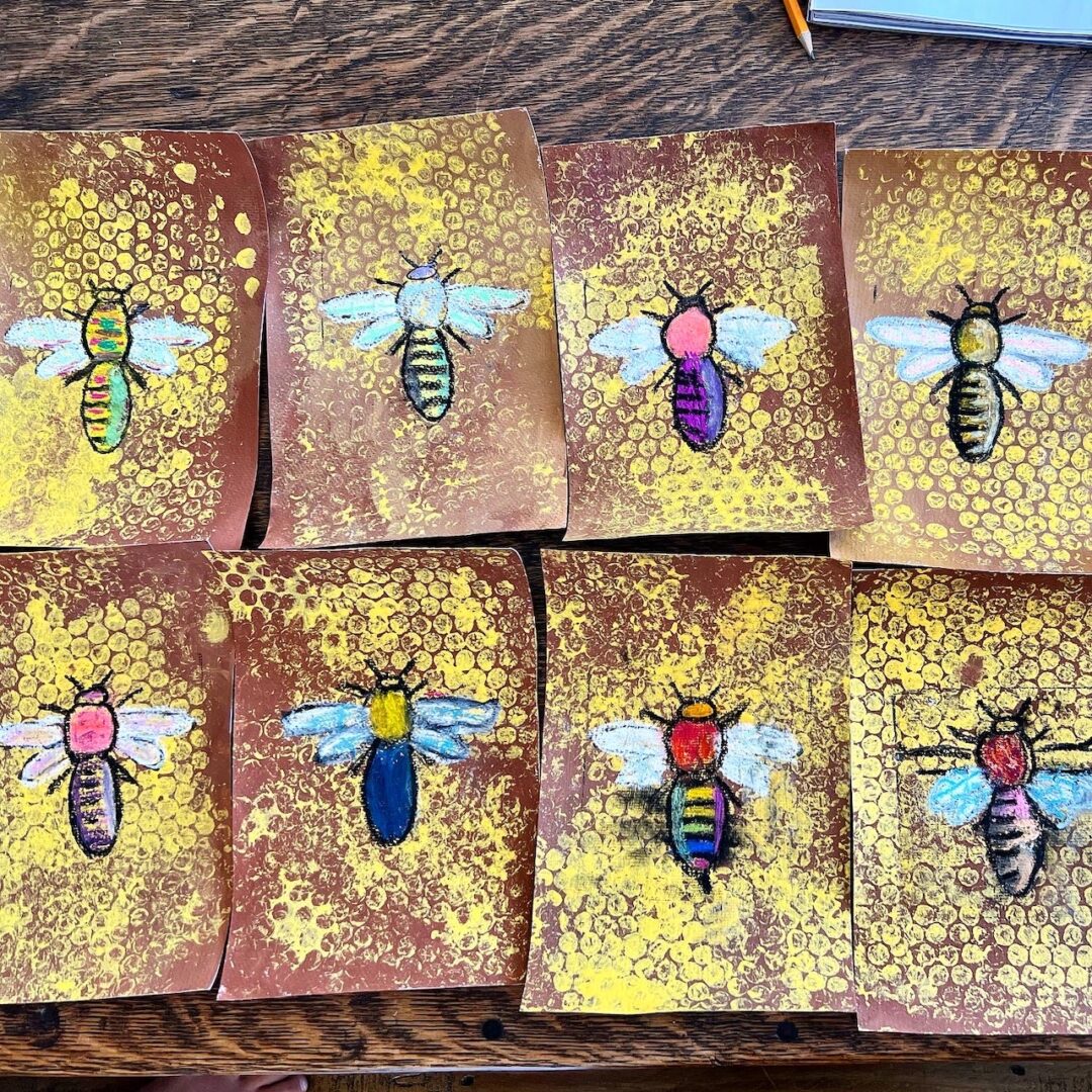Bee-utiful Art: Learning All About Bees - Homeschool Homestead