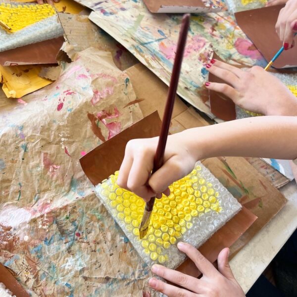 Bee-utiful Art: Learning All About Bees - Homeschool Homestead