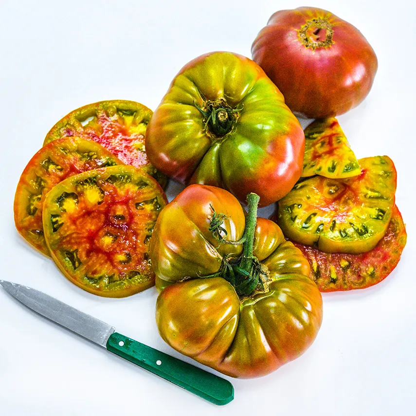 Ananas Noire Tomato Heirloom Seedling - Homeschool Homestead